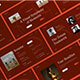 Red Minimalist Portfolio Presentation Keynote, Presentation Templates