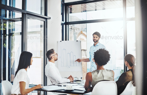 Exploring ways to strengthen their profits Stock Photo by ...