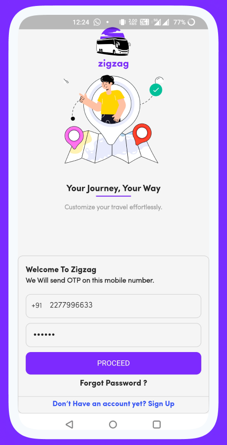 ProZigzagBus : Online Multi Vendor Bus Ticket Booking App & Reservation System Flutter Solution ...