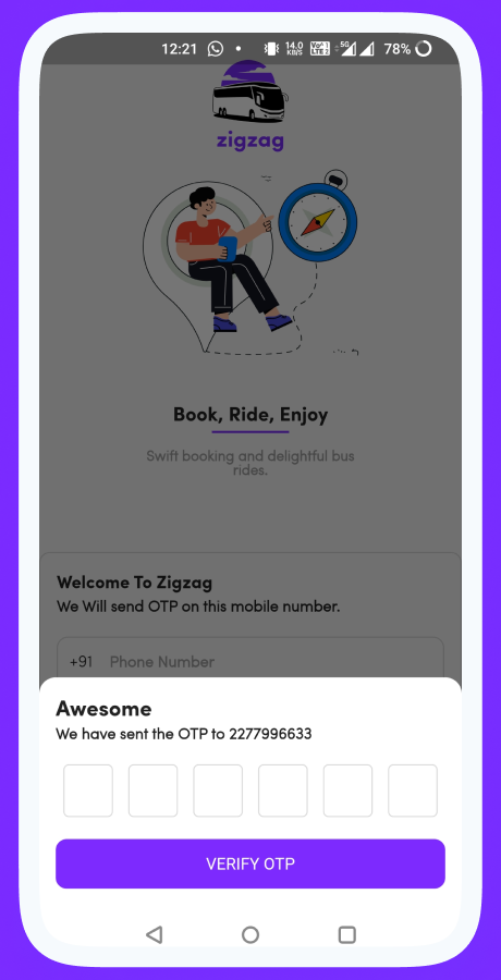 ProZigzagBus : Online Multi Vendor Bus Ticket Booking App & Reservation System Flutter Solution ...