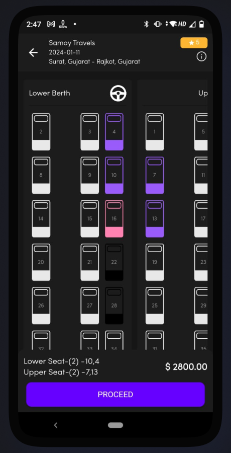 ProZigzagBus : Online Multi Vendor Bus Ticket Booking App & Reservation System Flutter Solution ...