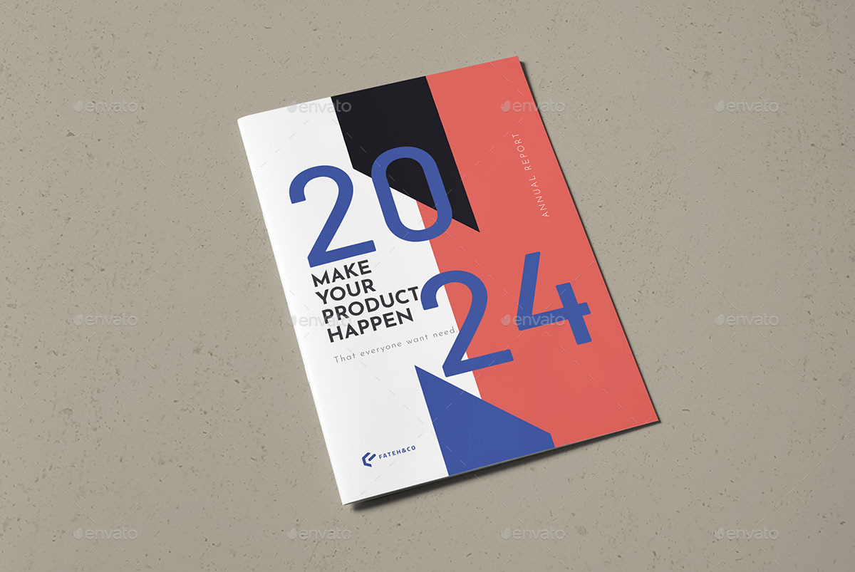 Annual Report 2024, Print Templates | GraphicRiver