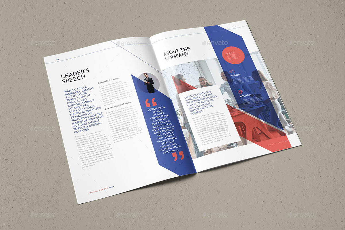 Annual Report 2024, Print Templates | GraphicRiver