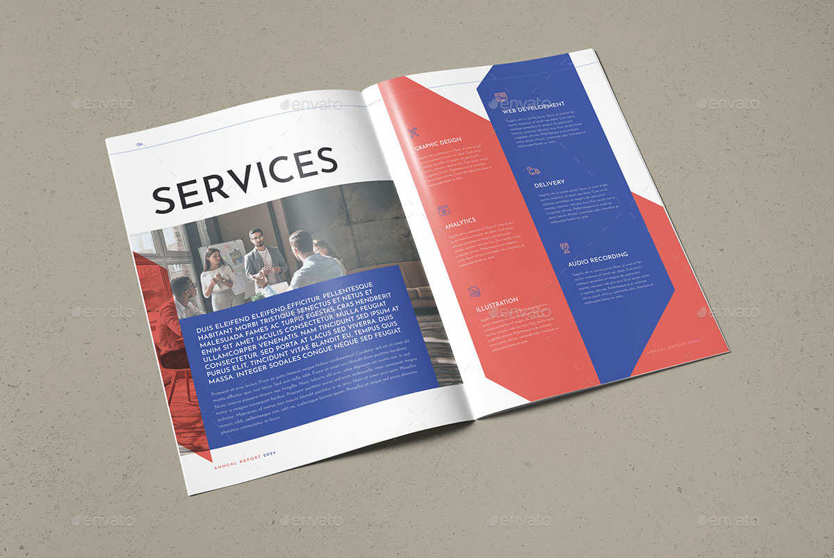 Annual Report 2024, Print Templates | GraphicRiver