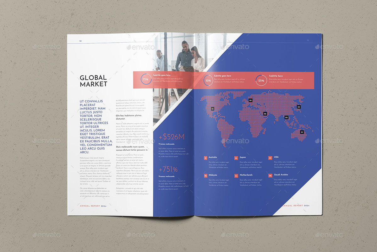 Annual Report 2024, Print Templates | GraphicRiver