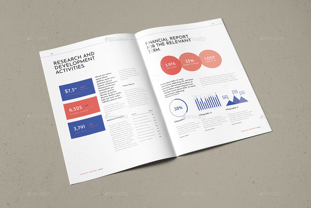 Annual Report 2024, Print Templates | GraphicRiver