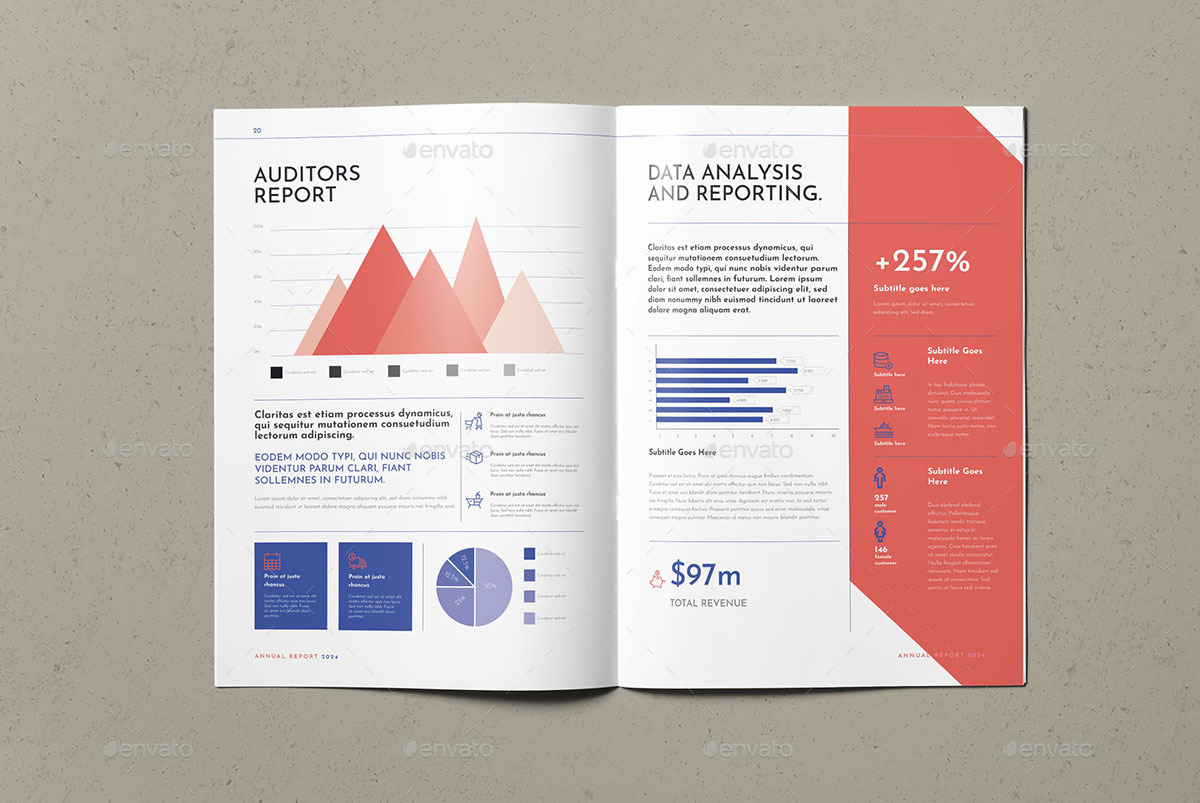 Annual Report 2024, Print Templates | GraphicRiver
