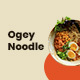 Ogey Noodle - Food Company Powerpoint Template, Presentation Templates