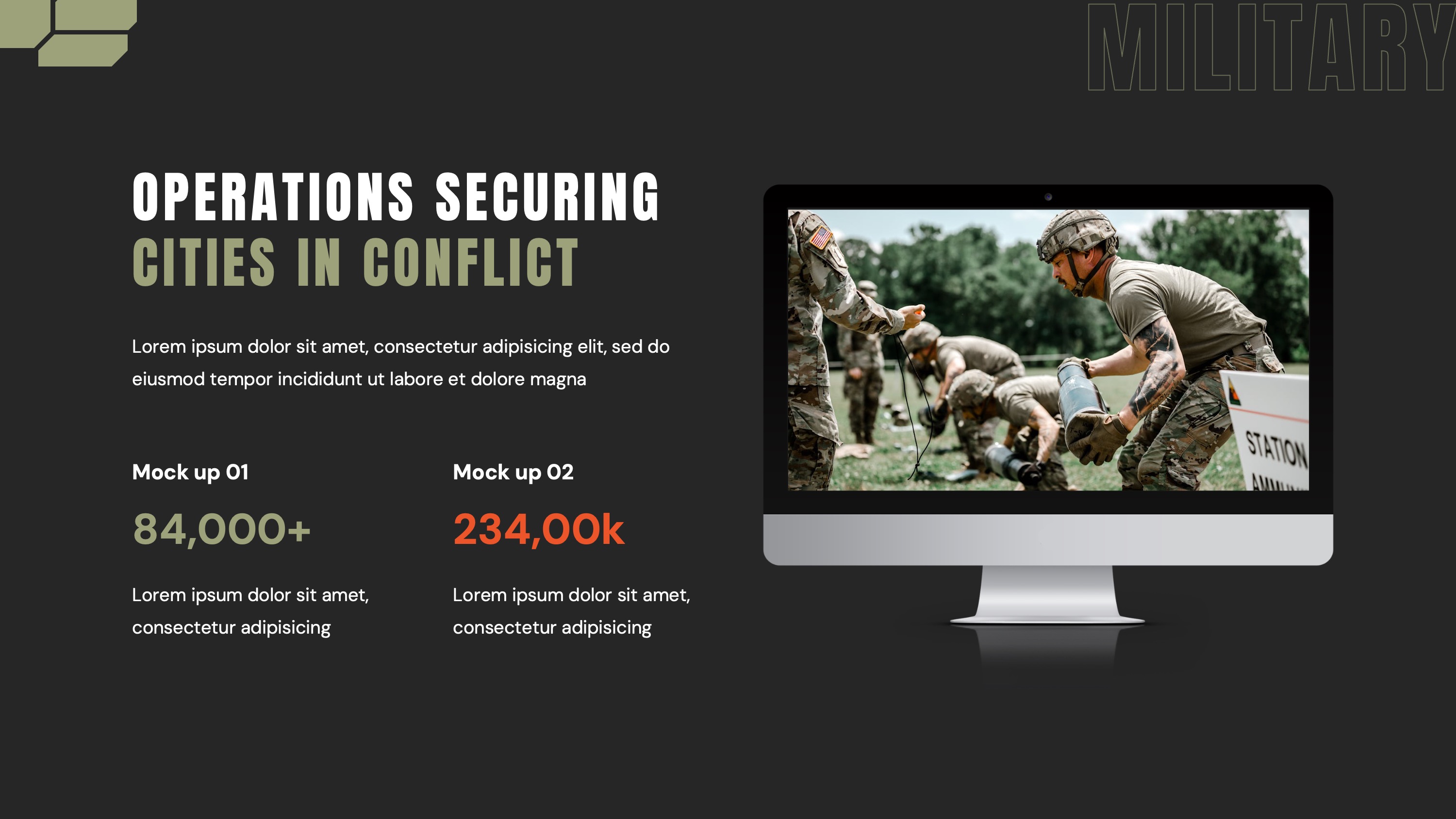 Military PowerPoint, Presentation Templates | GraphicRiver