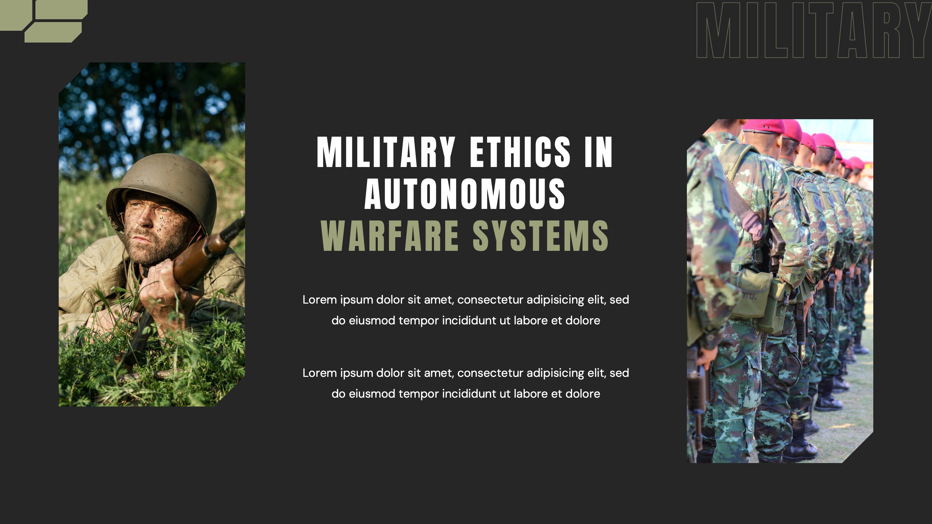 Military PowerPoint, Presentation Templates | GraphicRiver