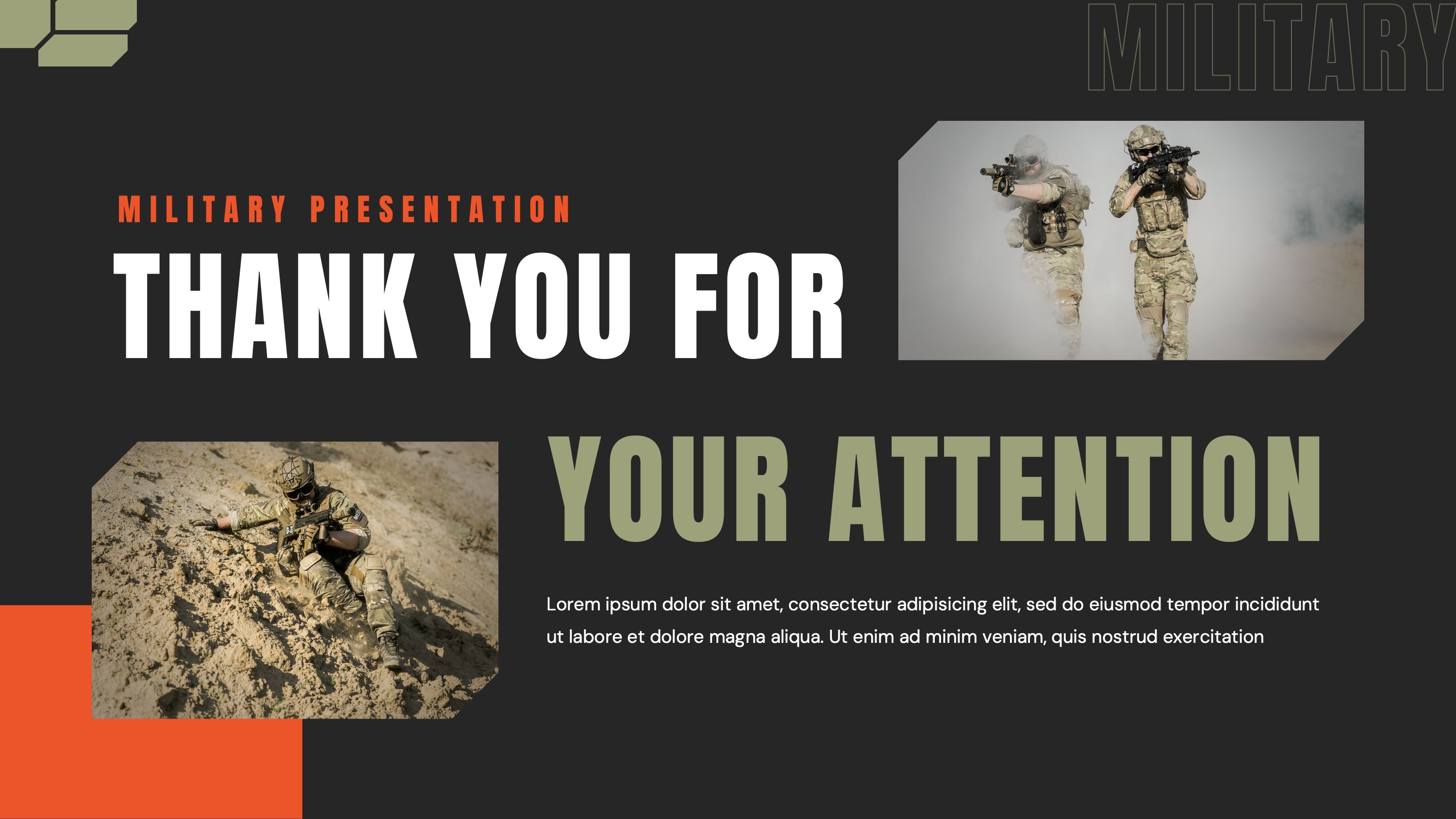 Military Google Slide, Presentation Templates | GraphicRiver