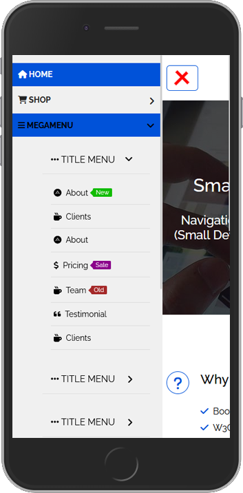 Smart Megamenu - Responsive Bootstrap Multipurpose Megamenu by mgscoder
