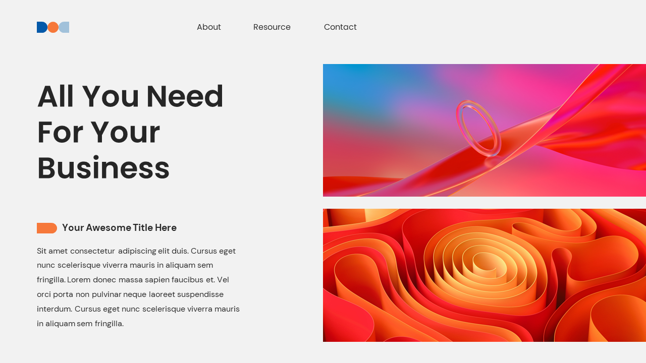 Collase - Corporate Business Presentation Template, Presentation Templates