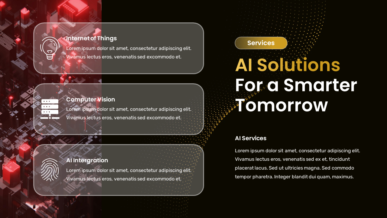 Golden-AI - Artificial Intelligence AI Presentation Template ...