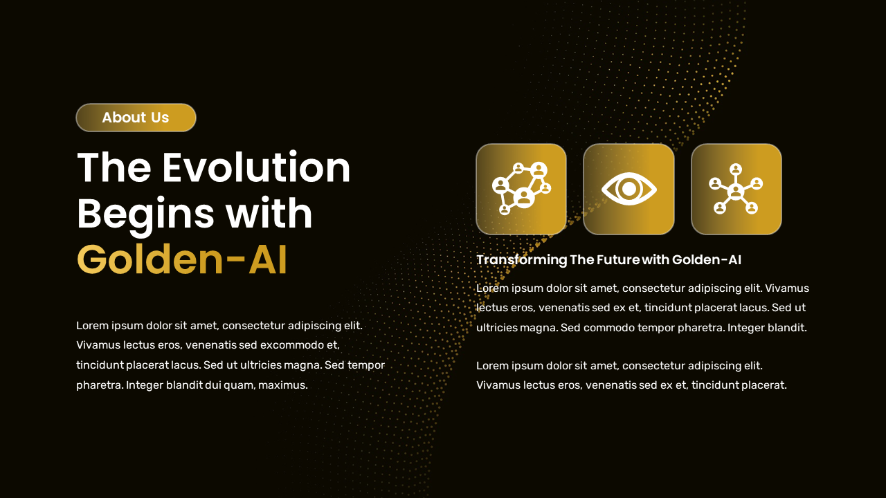 Golden-AI - Artificial Intelligence AI Presentation Template ...