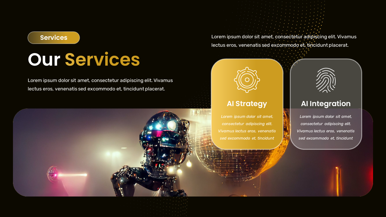 Golden-AI - Artificial Intelligence AI Presentation Template ...