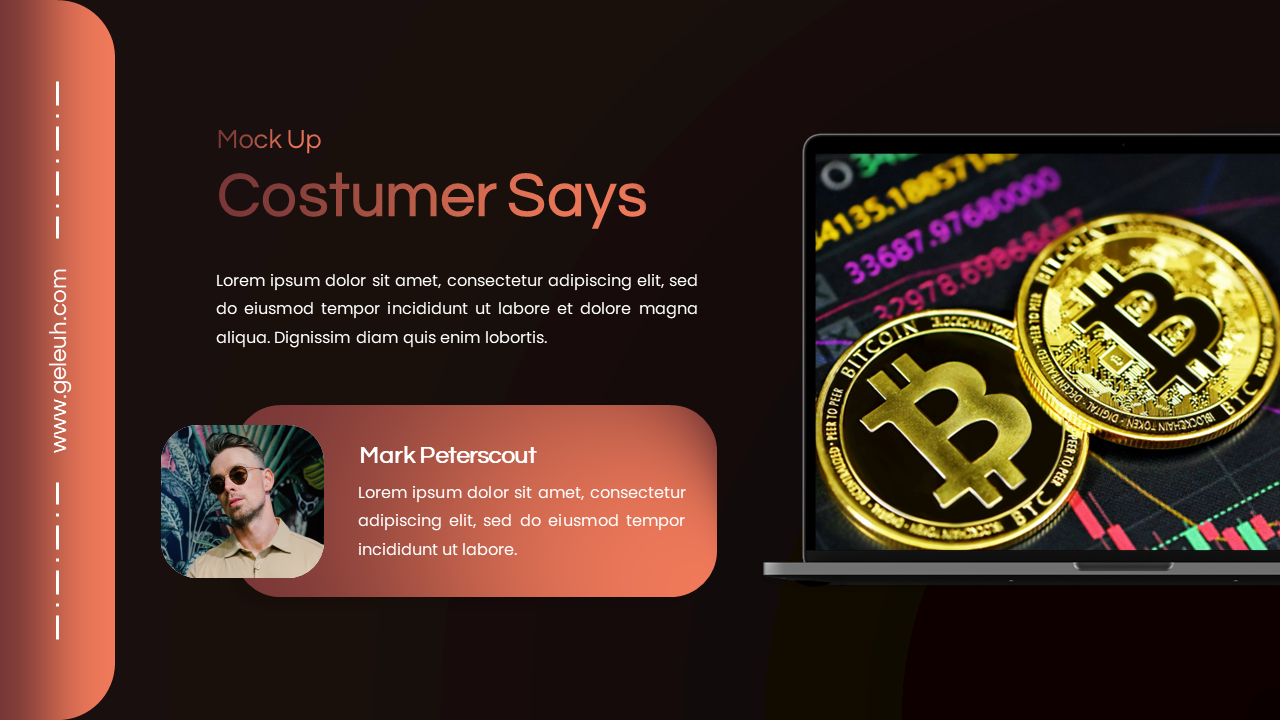 Geleuh - Cryptocurrency & Bitcoin Presentation Template, Presentation ...