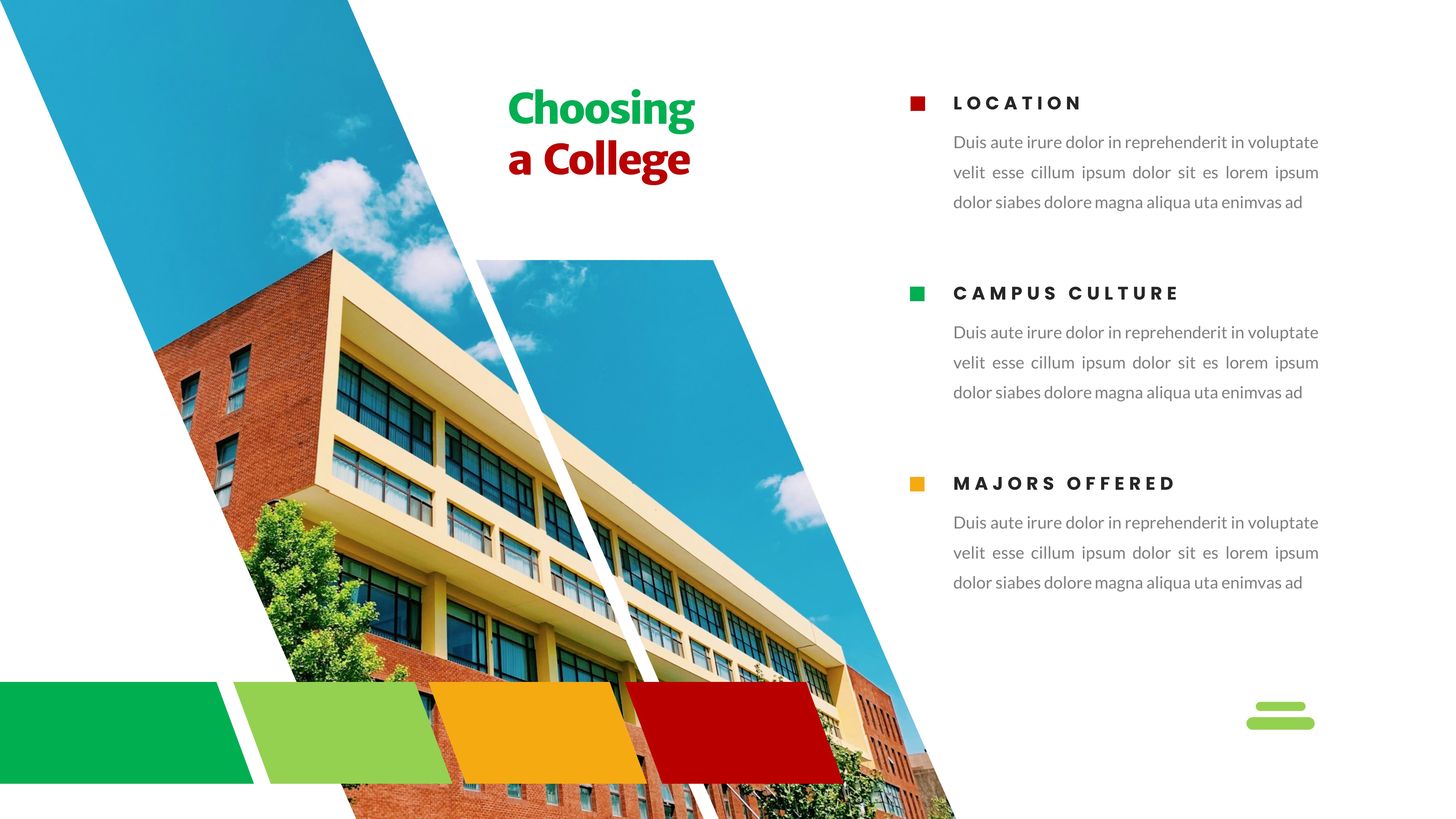 College Keynote Template, Presentation Templates | GraphicRiver