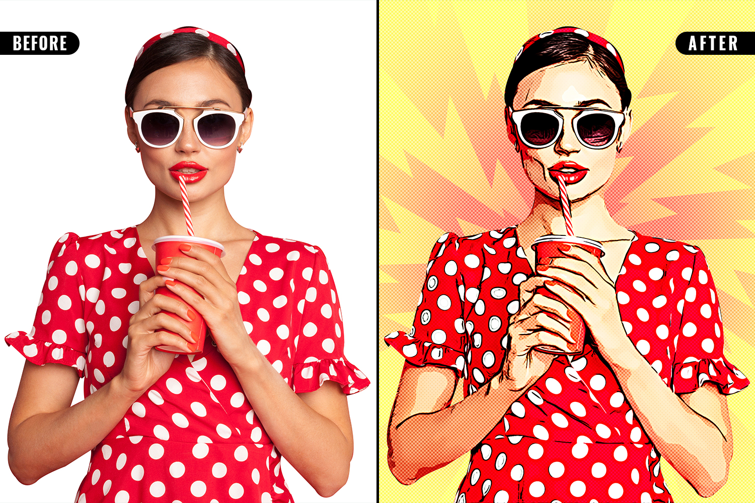 Comic Photo Effect, Add-ons | GraphicRiver