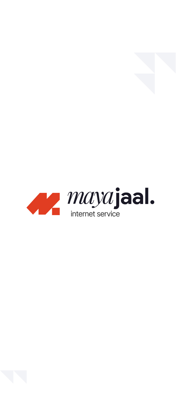 Mayajaal- A internet provider app Figma Template by WordPress-Studio
