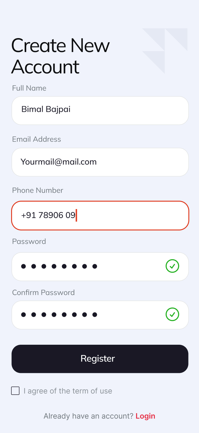 Mayajaal- A internet provider app Figma Template by WordPress-Studio