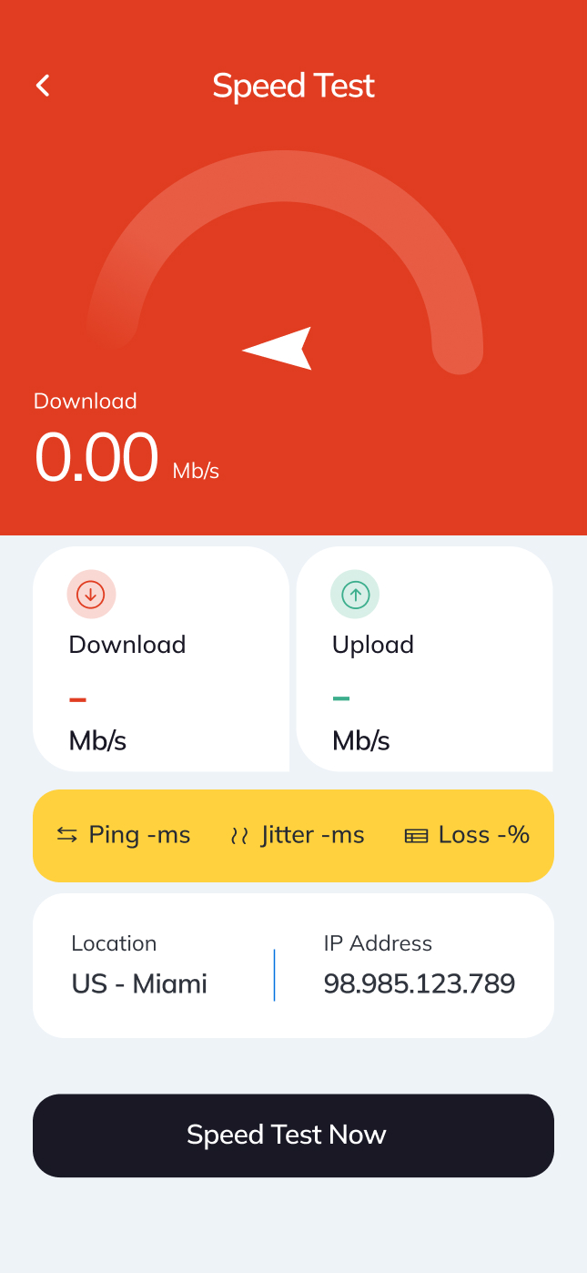 Mayajaal- A internet provider app Figma Template by WordPress-Studio