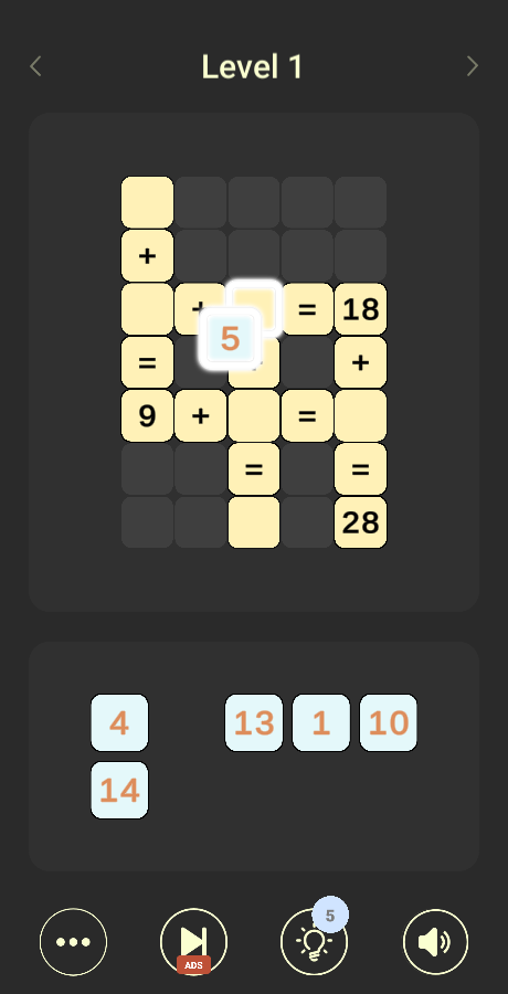 Math Cross Puzzle(Unity Game+Admob+iOS+Android) by darsan1991 | CodeCanyon