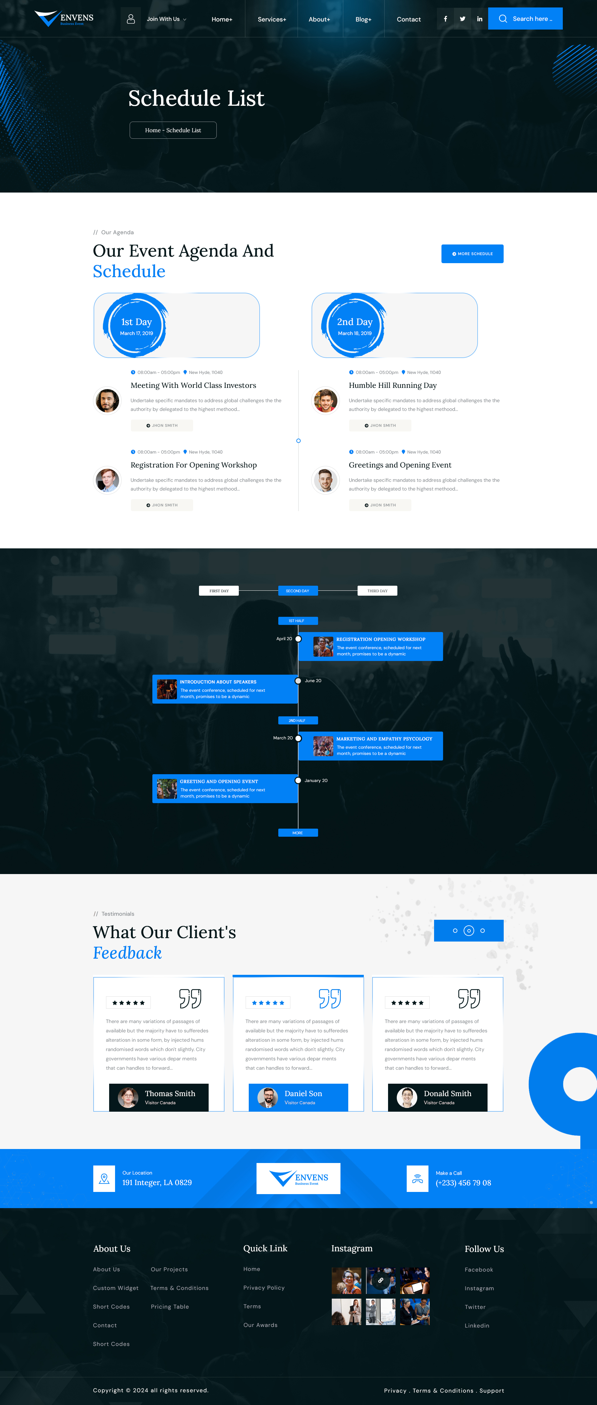 Envens - Event Conference & Meetup Template by WebBmasda | ThemeForest Envens - Event Conference & Meetup Template by WebBmasda | ThemeForest