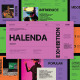 Halenda - Brand Portfolio Keynote Template, Presentation Templates