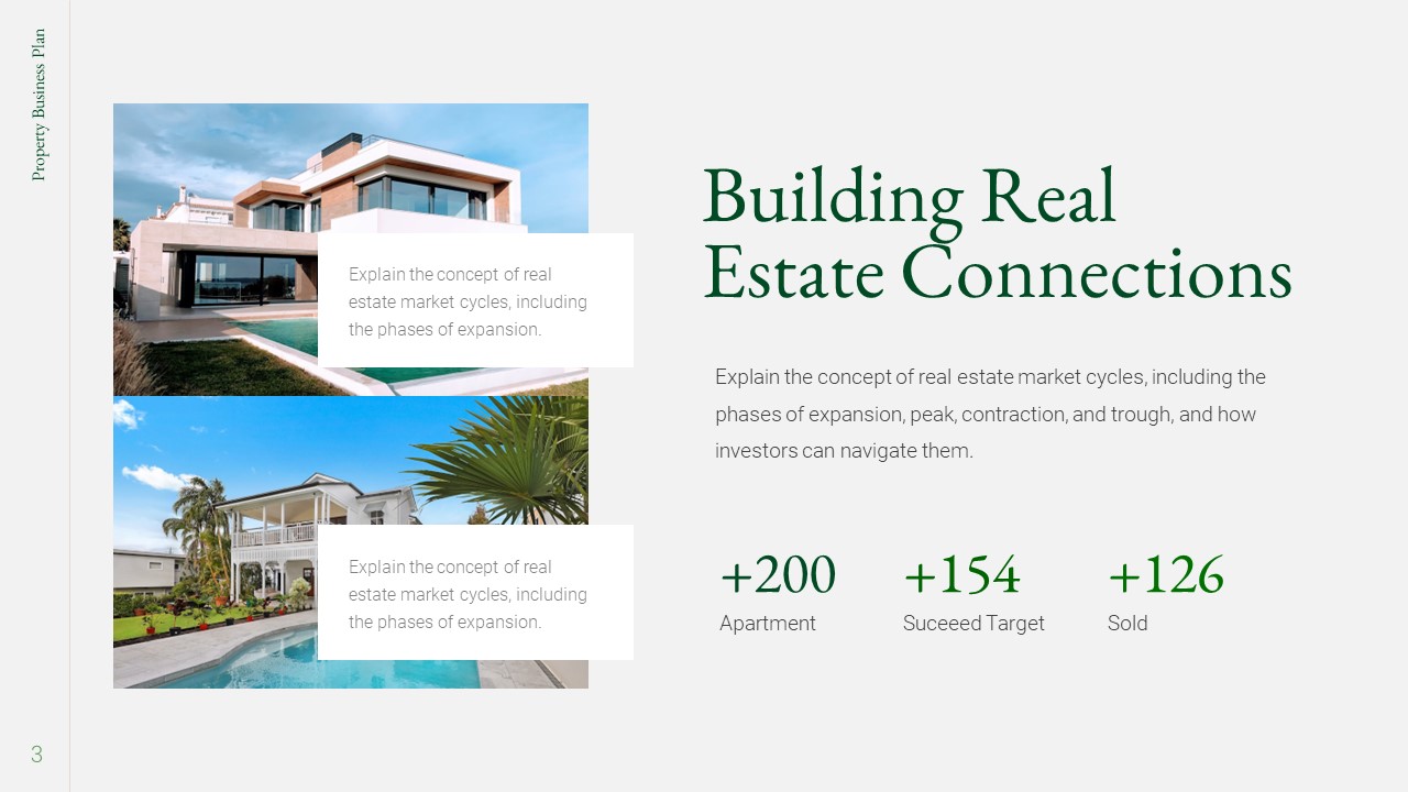 Property Business Plan, Presentation Templates | GraphicRiver