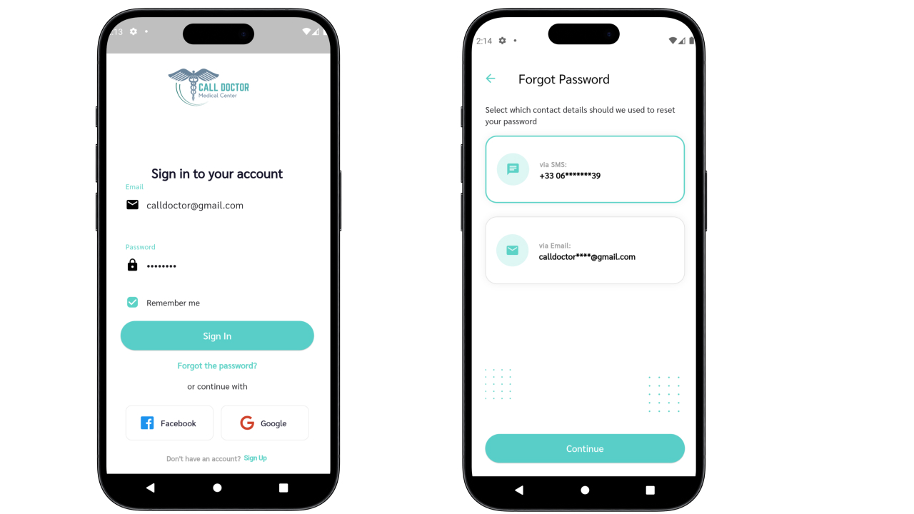 Call Doctor - Flutter Modern Medical Appointment Template - Latest ...