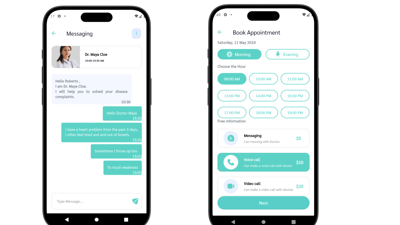 Call Doctor - Flutter Modern Medical Appointment Template - Latest ...
