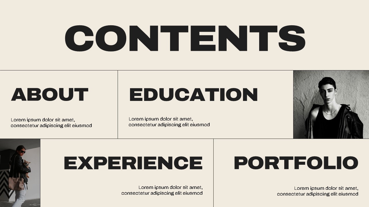 Resume Google Slides Template, Presentation Templates | GraphicRiver