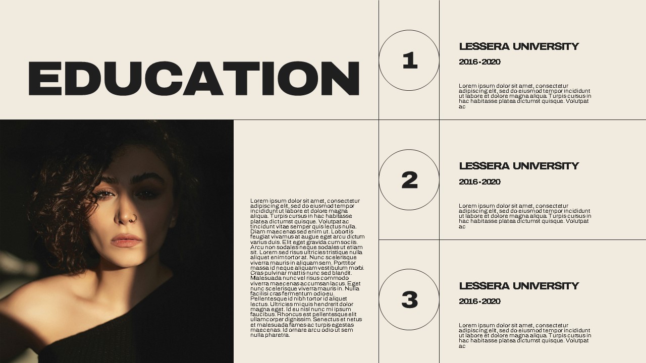 Resume Google Slides Template, Presentation Templates | GraphicRiver