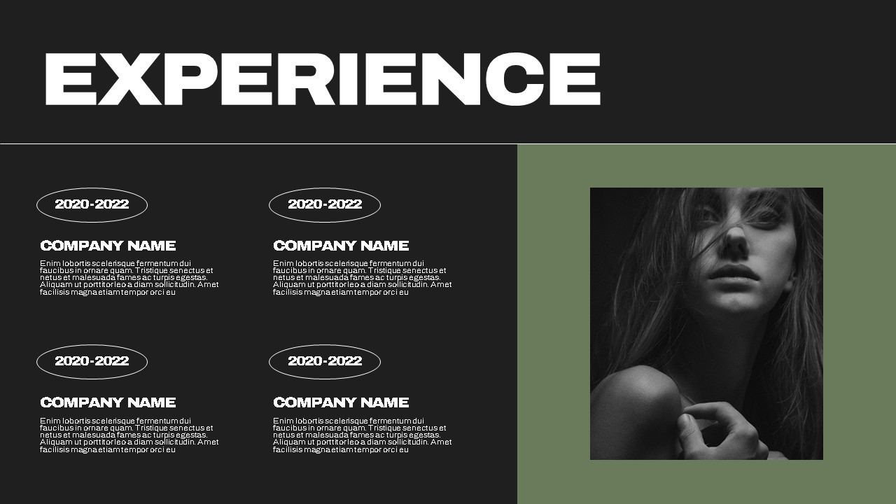 Resume Google Slides Template, Presentation Templates | GraphicRiver