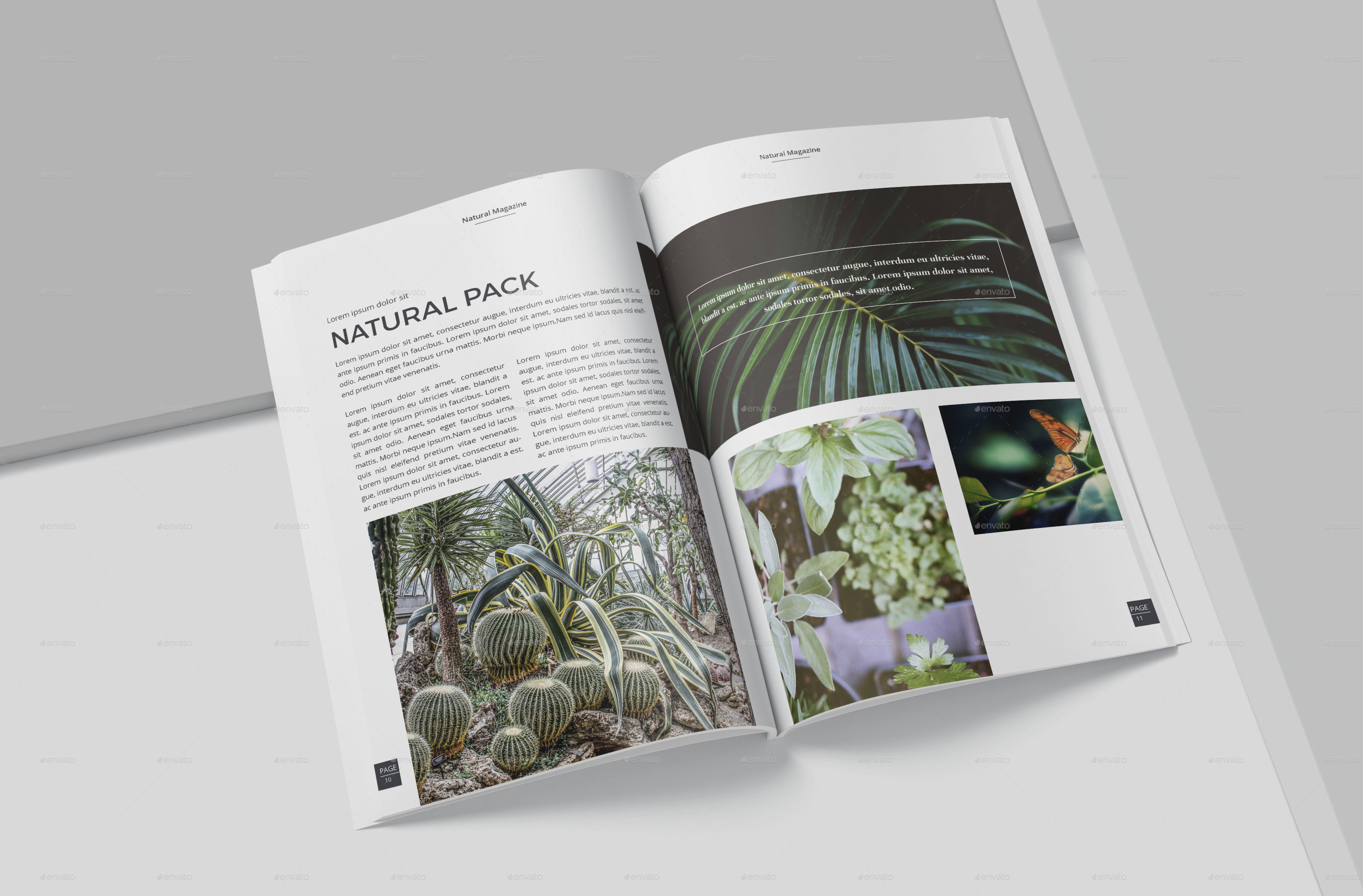 Natural Magazine, Print Templates | GraphicRiver