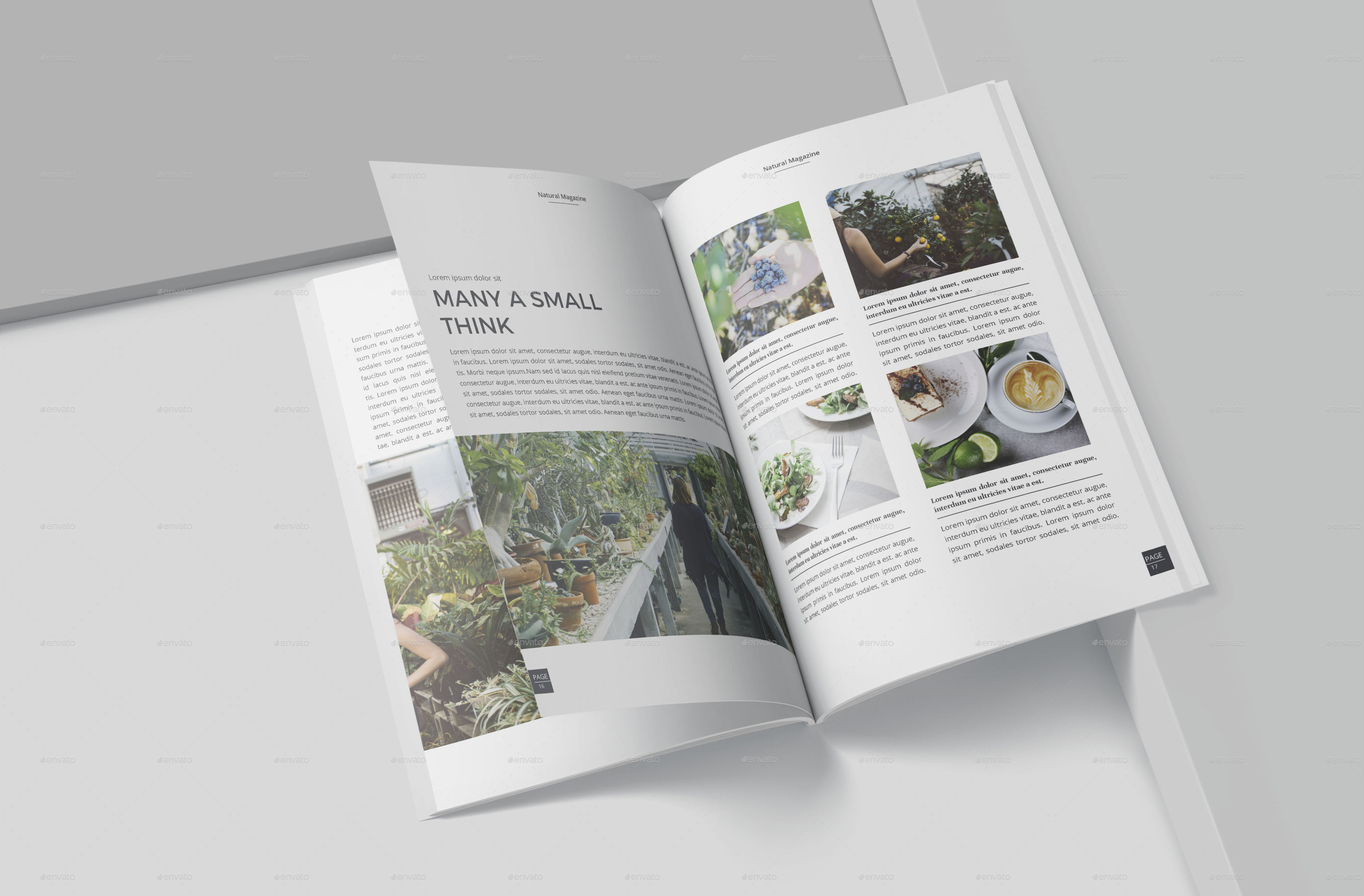 Natural Magazine, Print Templates | GraphicRiver