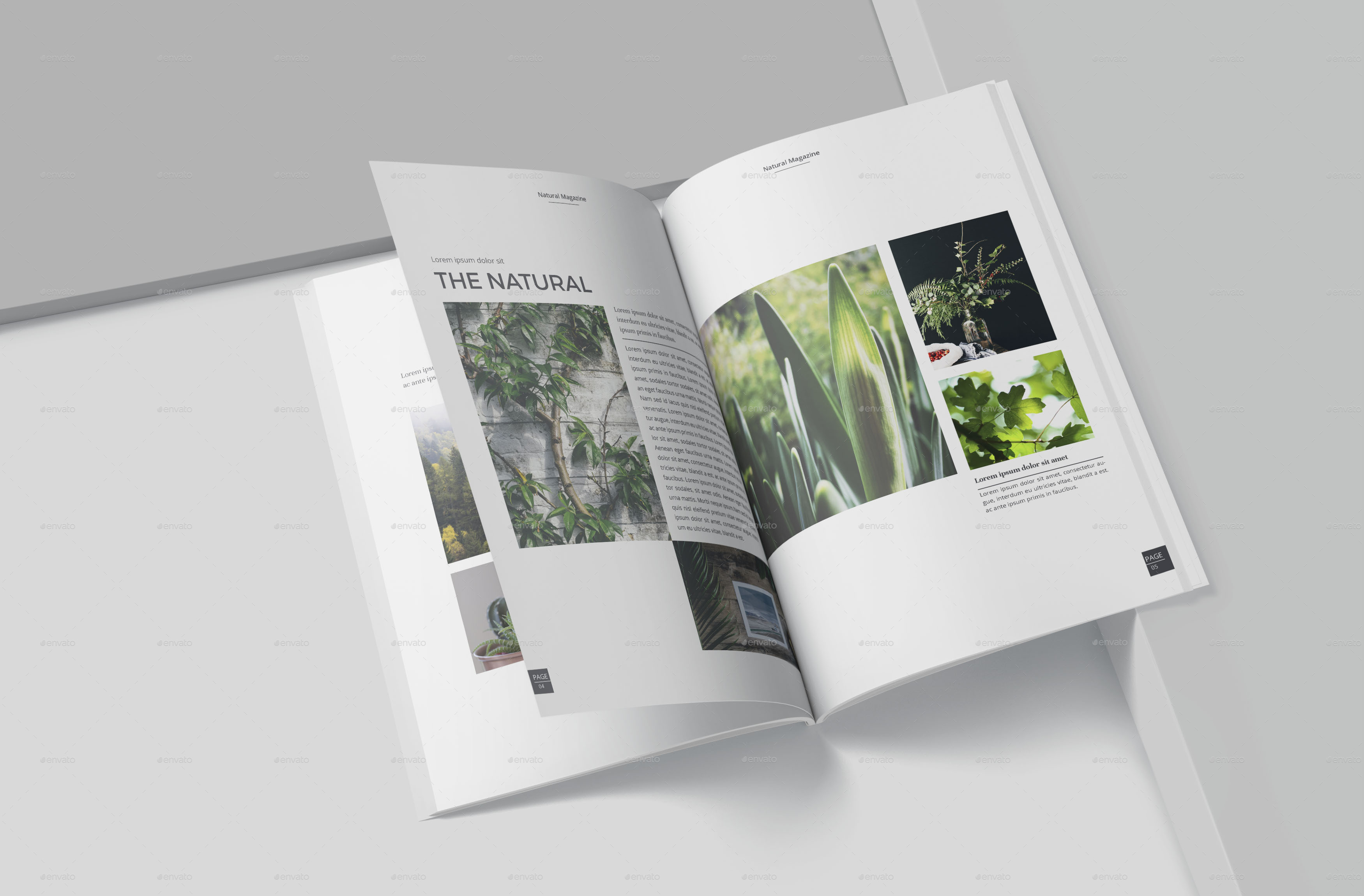 Natural Magazine, Print Templates | GraphicRiver