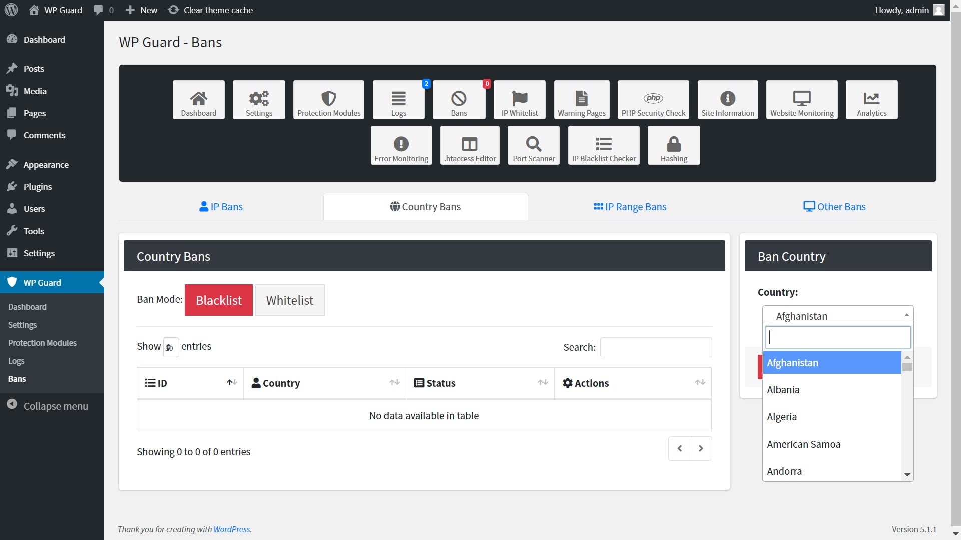 WP Guard - WordPress Security, Firewall & Anti-Spam by Antonov_WEB