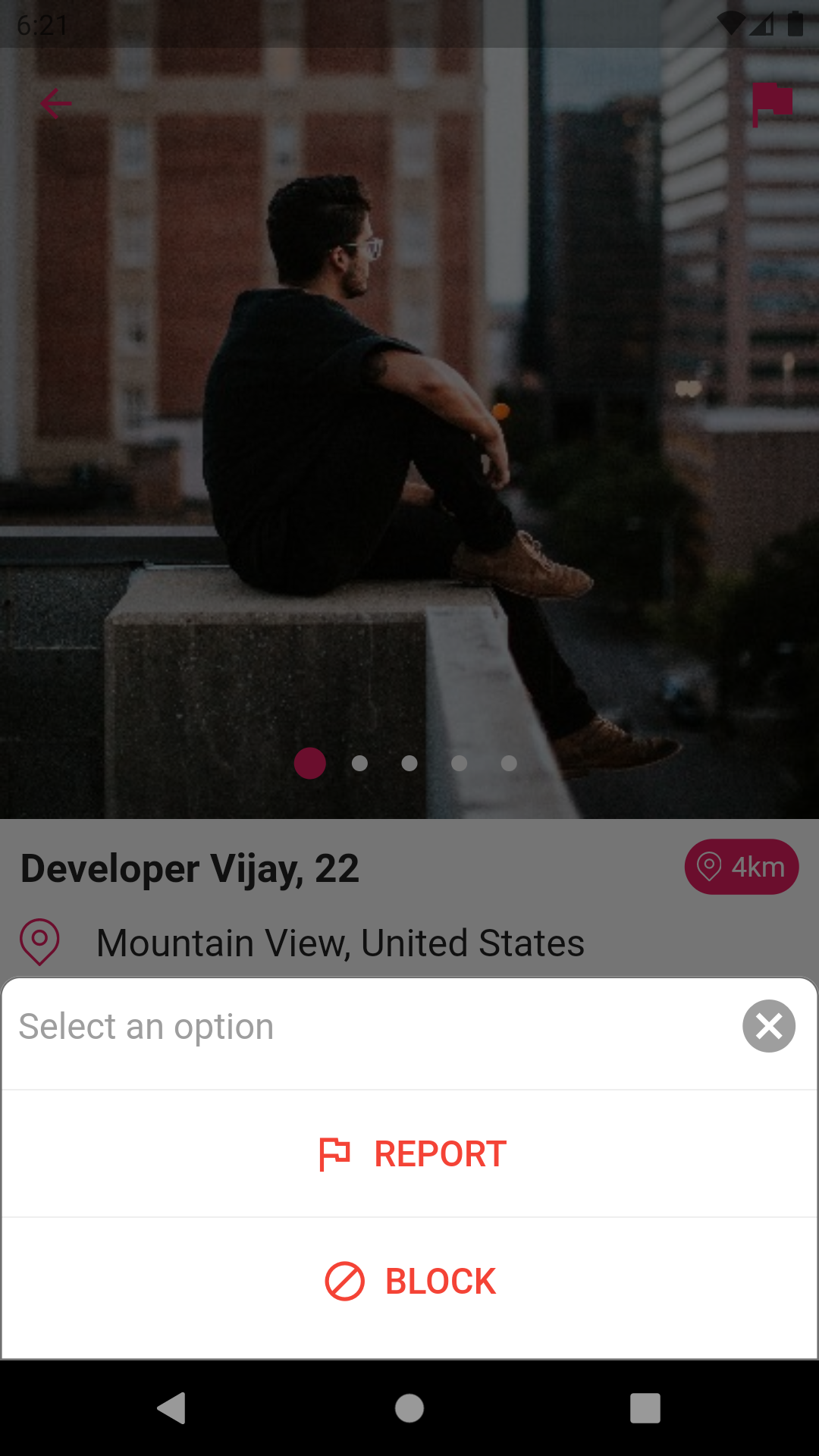 Flutter Complete Dating App for Android & iOS with Admin Panel by AmericoBila