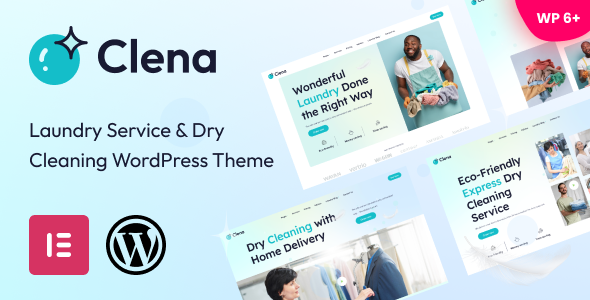 Clena - Laundry Service & Dry Cleaning WordPress Theme by Duck-Themes
