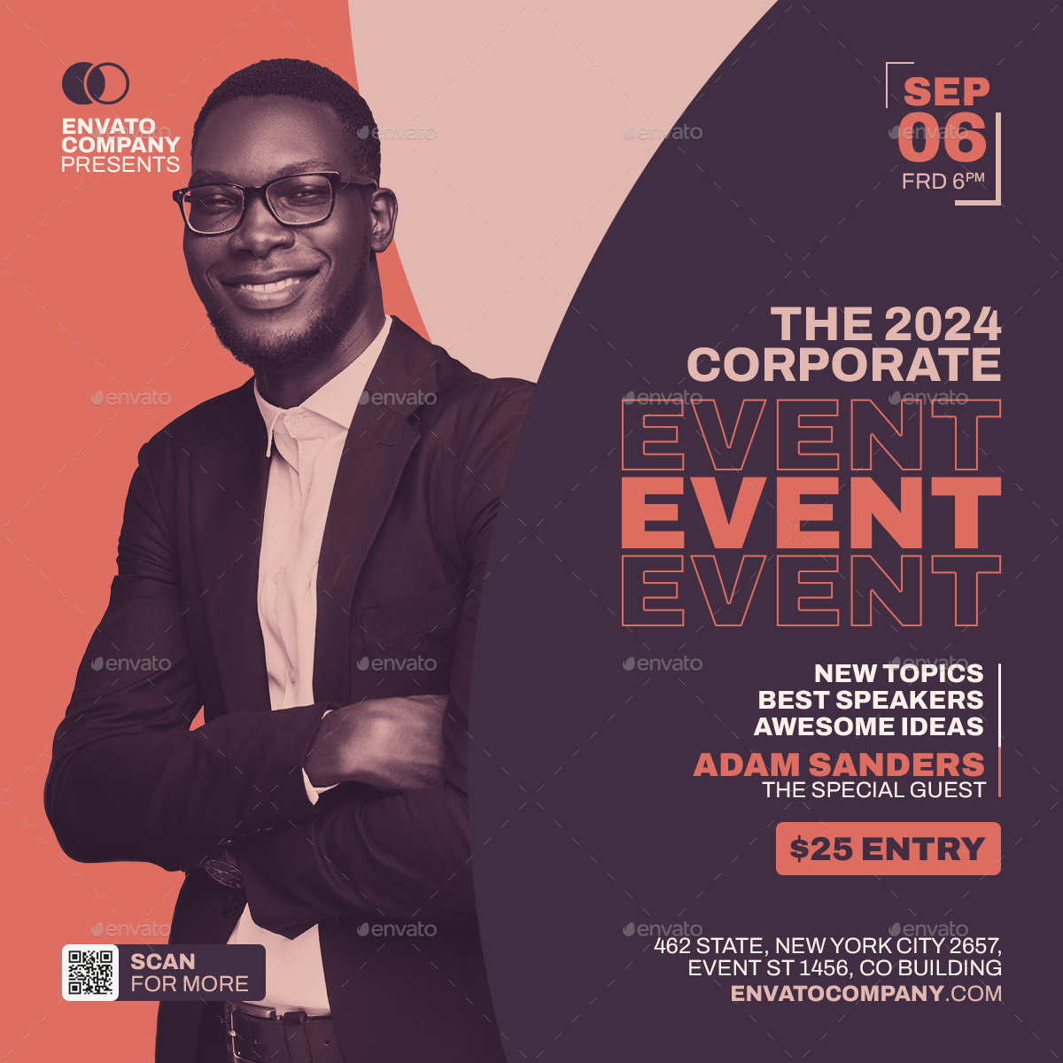 Corporate Event Flyer, Print Templates | GraphicRiver
