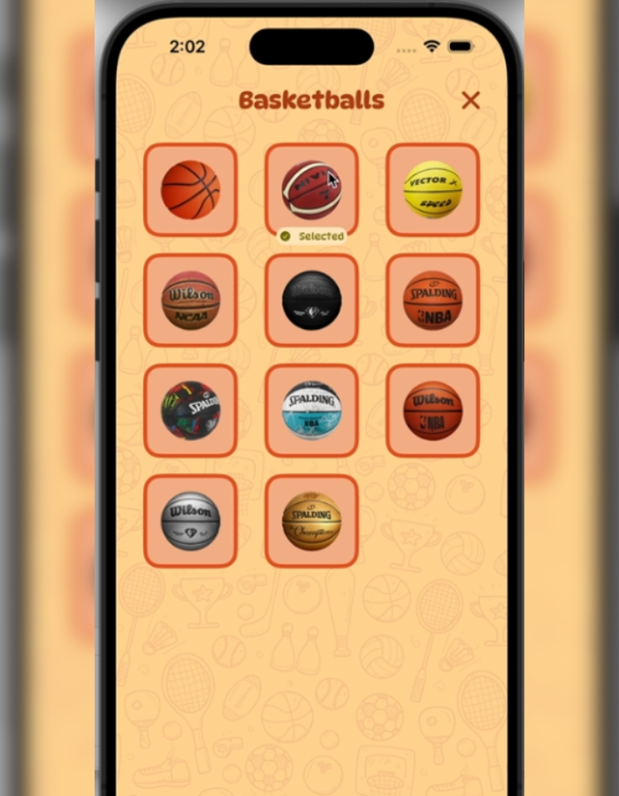 Hoop: 2D Basketball Game : SWIFTUI IOS GAME PLAY by mrclarafitness