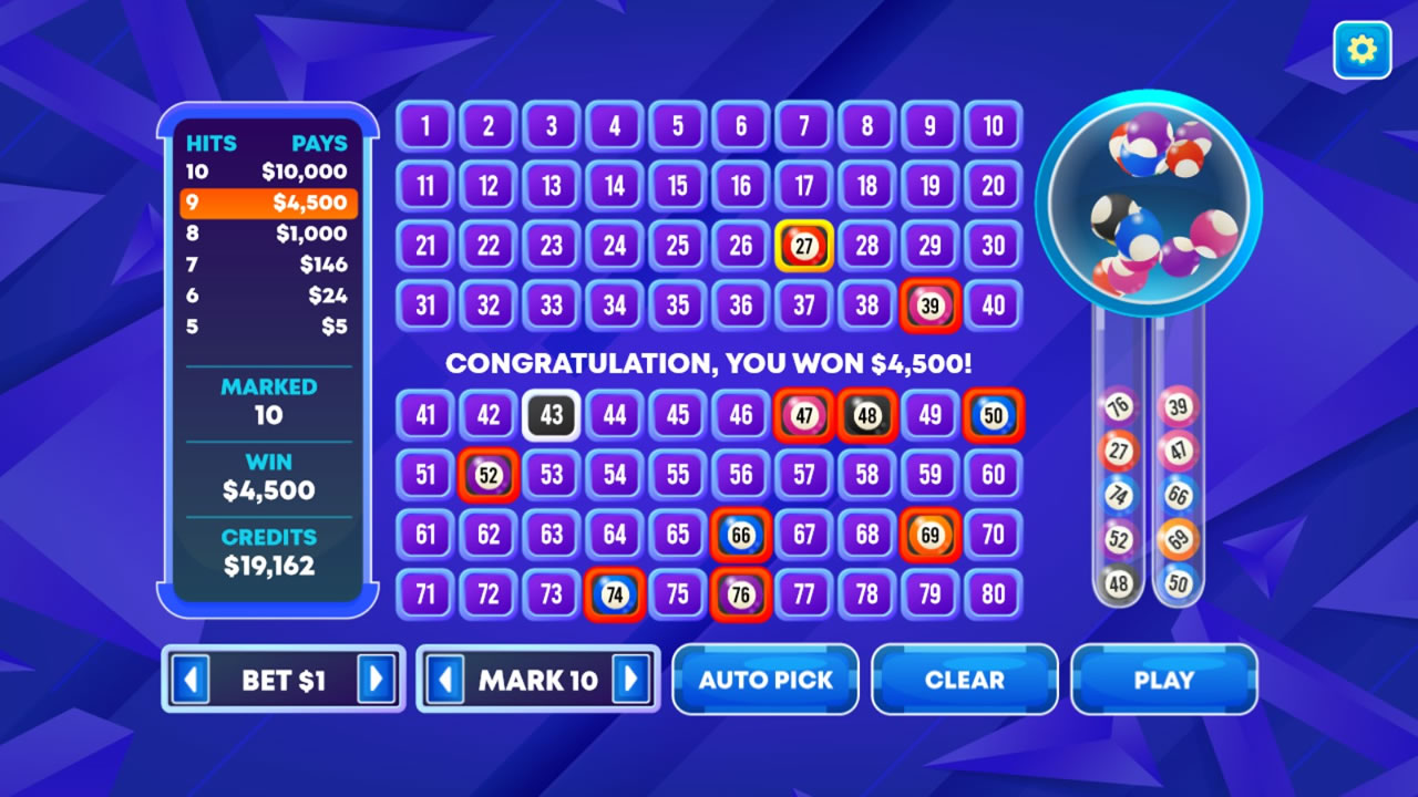 Power Keno - HTML5 Game by demonisblack | CodeCanyon