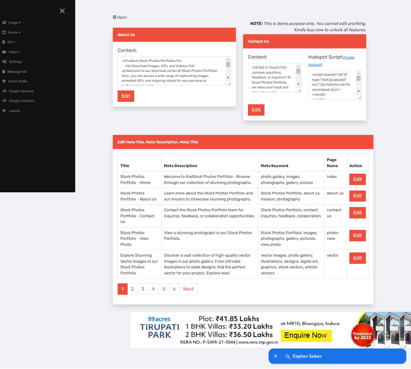 Stock - Photo Portfolio by Designcollection | CodeCanyon