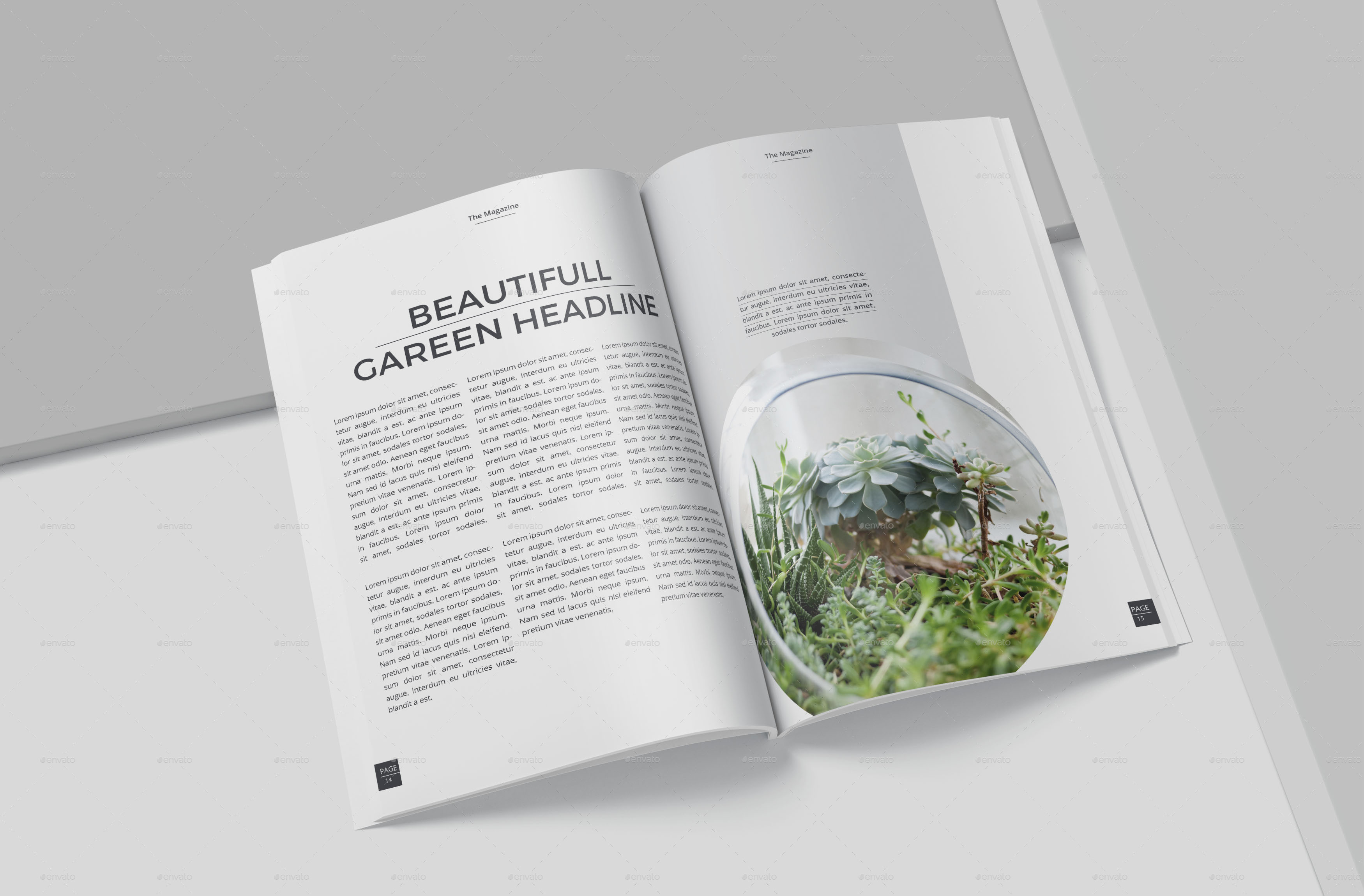 The Magazine, Print Templates | GraphicRiver