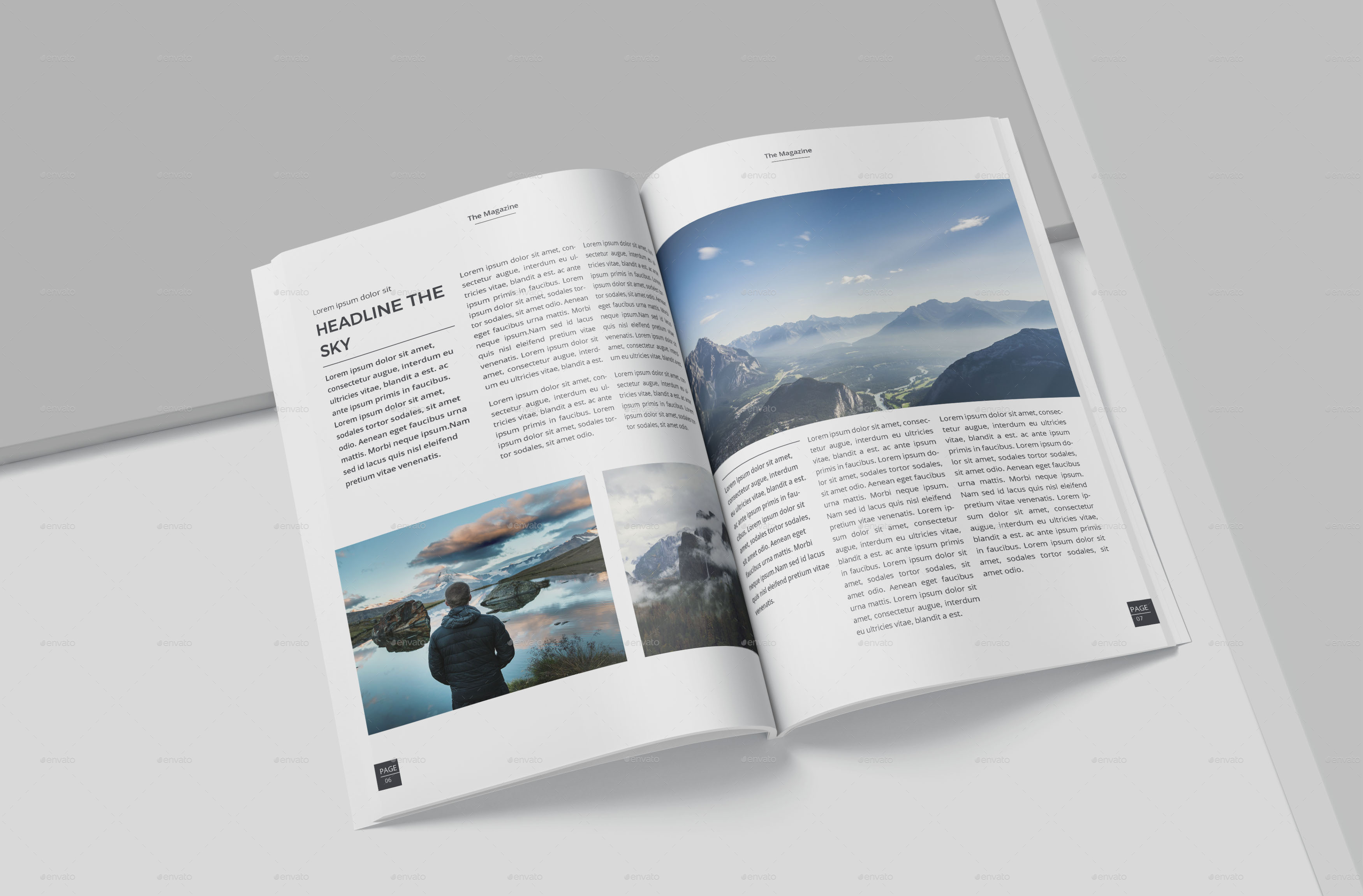 The Magazine, Print Templates | GraphicRiver