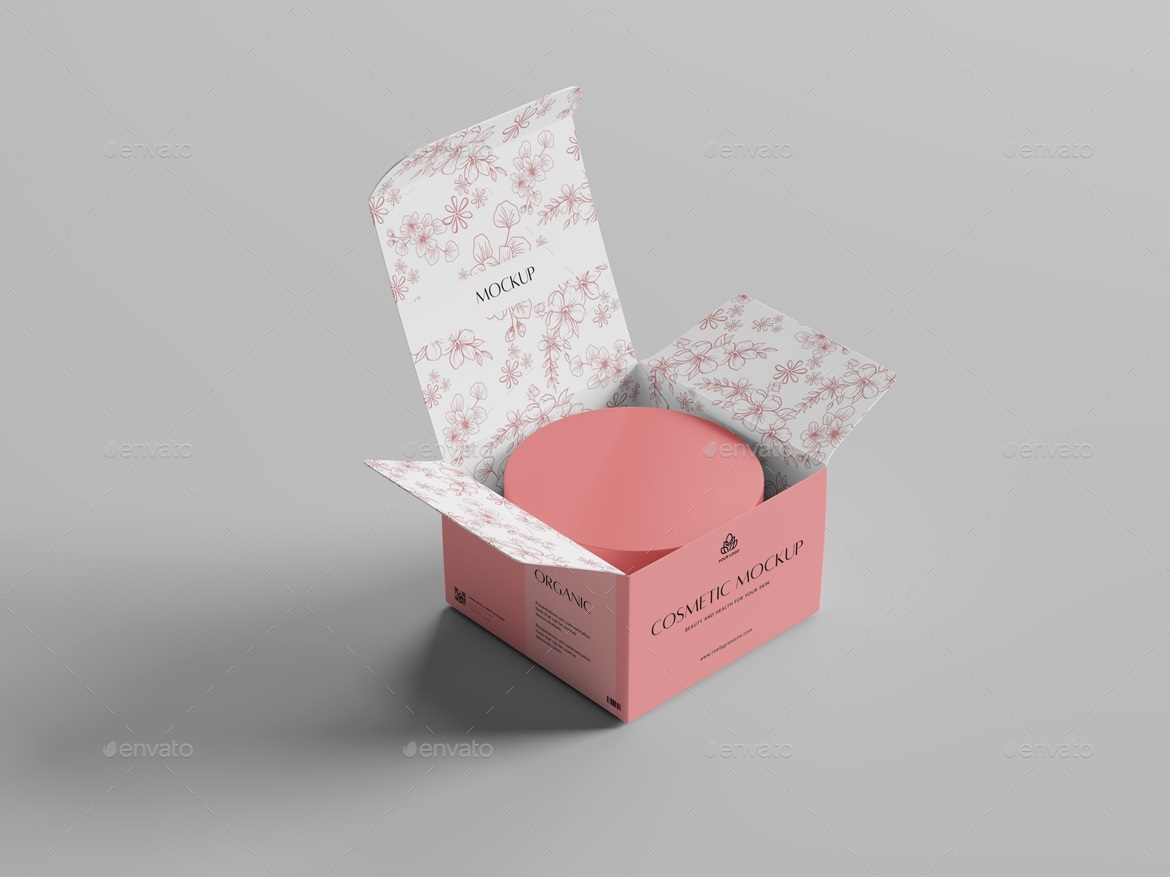 Cosmetic & Box Packaging Mockup, Graphics | GraphicRiver
