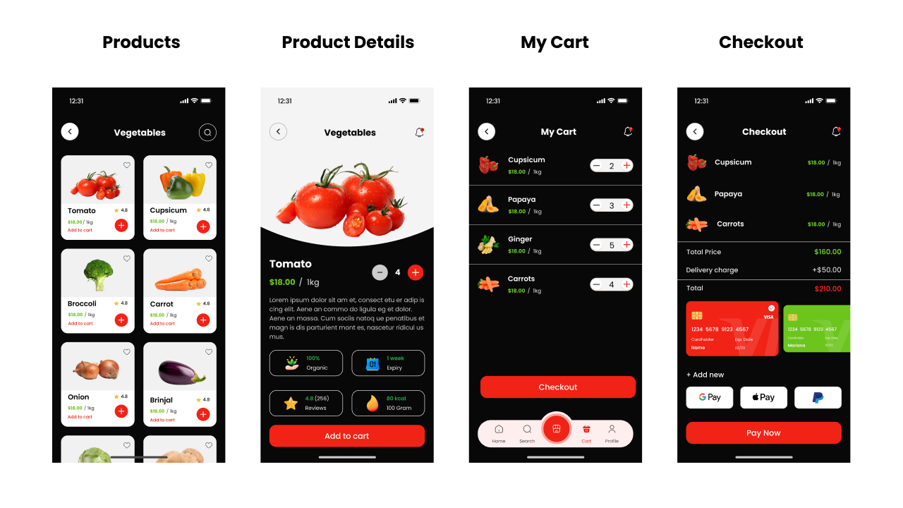 Grocer Pulse Mobile App React Native Template By Codeforge0 Codecanyon 