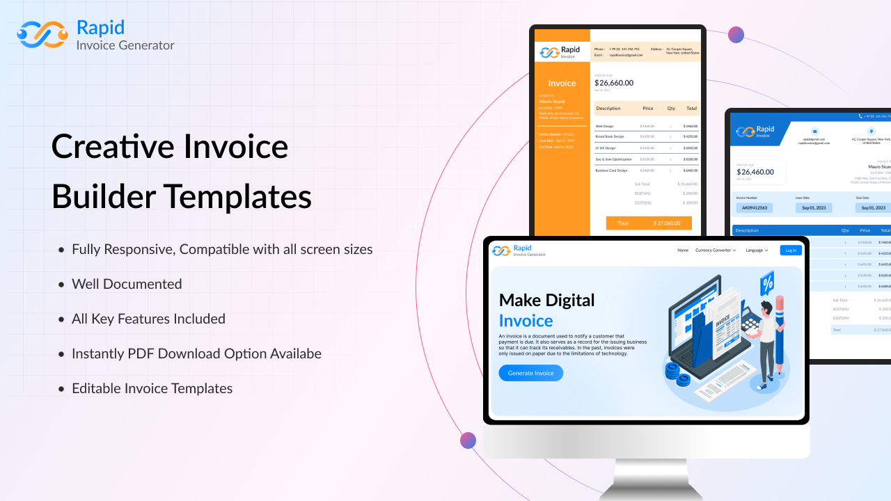 Rapid Invoice Generator - An Effective Invoice Template,Build In ...